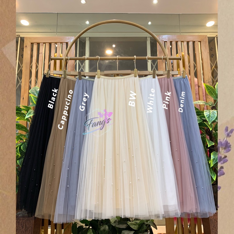 Jual FW R353 Rok Tutu Mutiara Panjang 4Lapis IMPORT PREMIUM | ROK TUTU ...