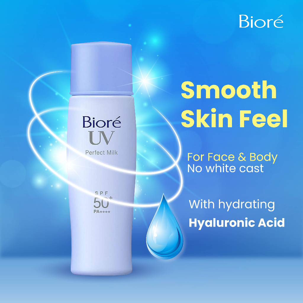 Jual Biore - Sunscreen UV Perfect Milk Prime - SPF 50+ PA ++++ - 40 mL ...