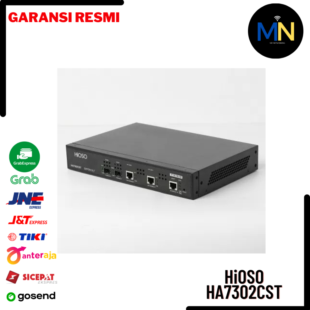 Jual HIOSO EPON OLT HA7302 CST EPON GEPON 2 Port / HA7302CST | Shopee ...