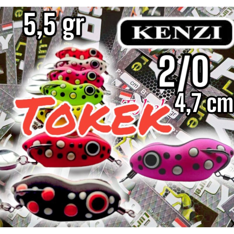 Jual 4,7 cm TOKEK Soft Frog Umpan Mancing Casting Hook KENZI Anti ...