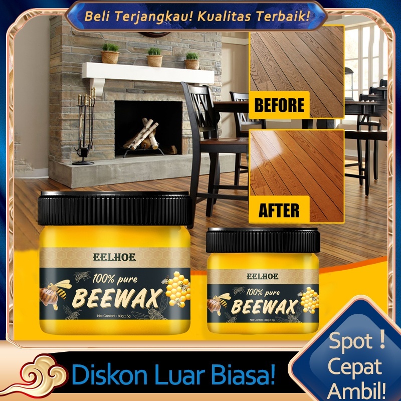 Jual 85g Lilin Pemoles Serbaguna/Beeswax Wood Seasoning Polish Beewas ...