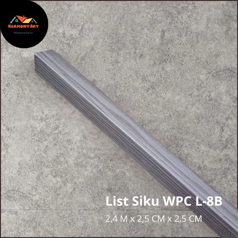 Jual HA-List Siku WPC Sudut Siku L / LIST Penutup WPC Siku Lis Wall ...