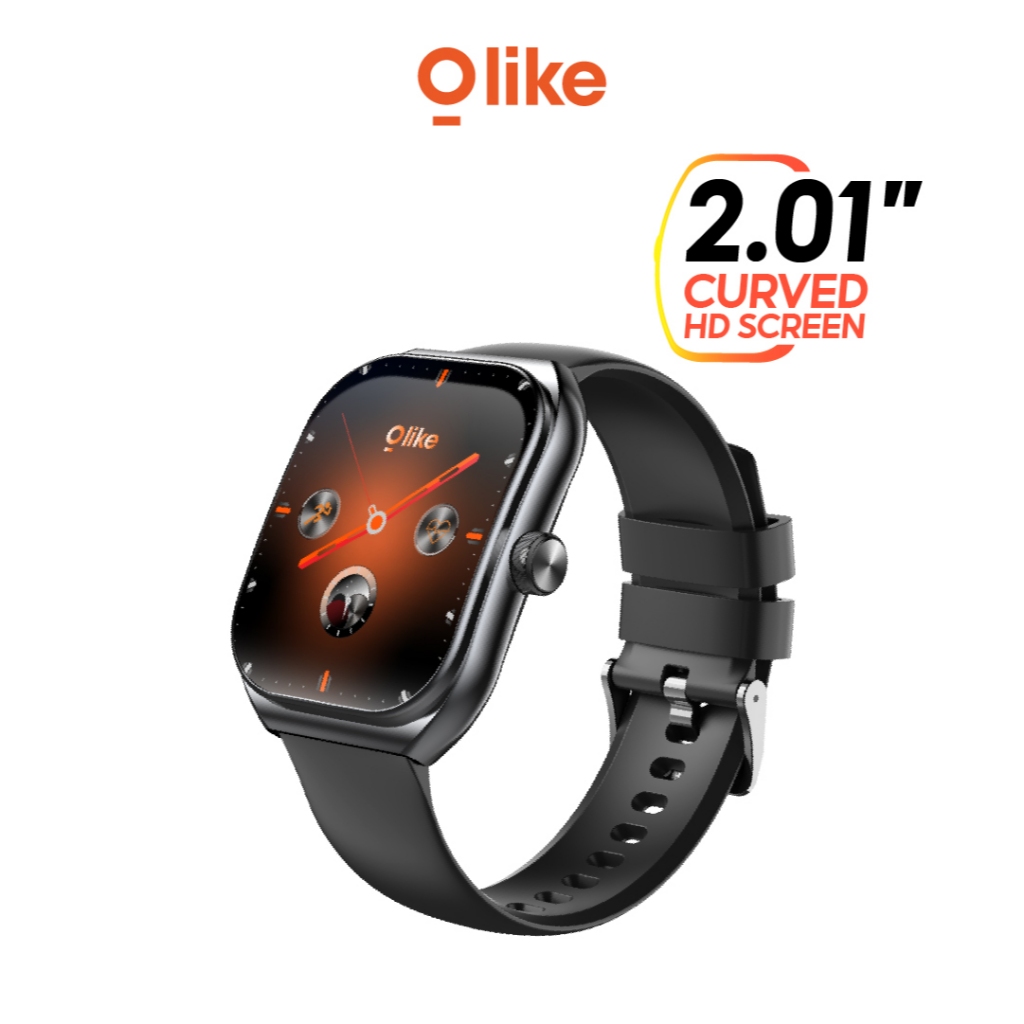 Jual OLIKE Smartwatch Curve Lumi R1 2.01 Inch Ultra Wide HD Screen ...