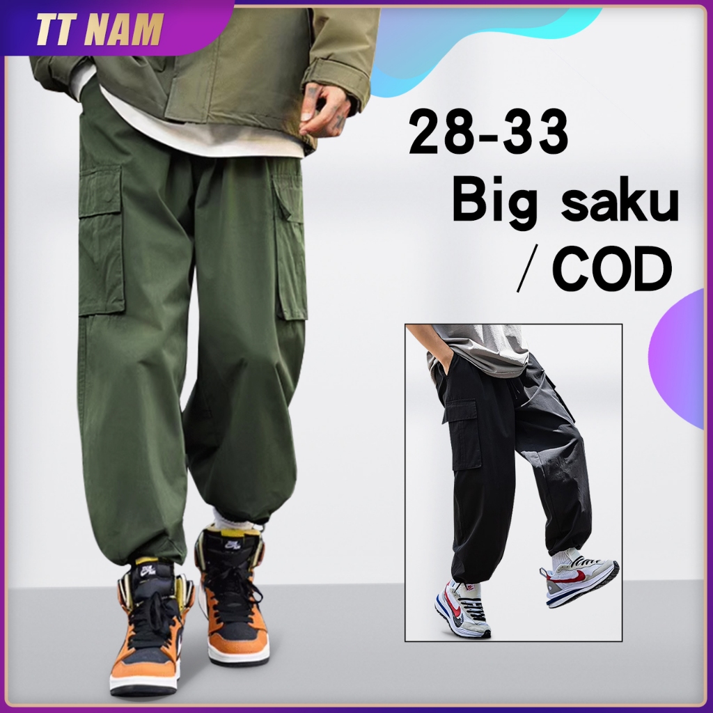 Jual Cargo pants pria gombrong chino Celana Cargo Pants Panjang Pria Kitanica kargo panjang pria ...