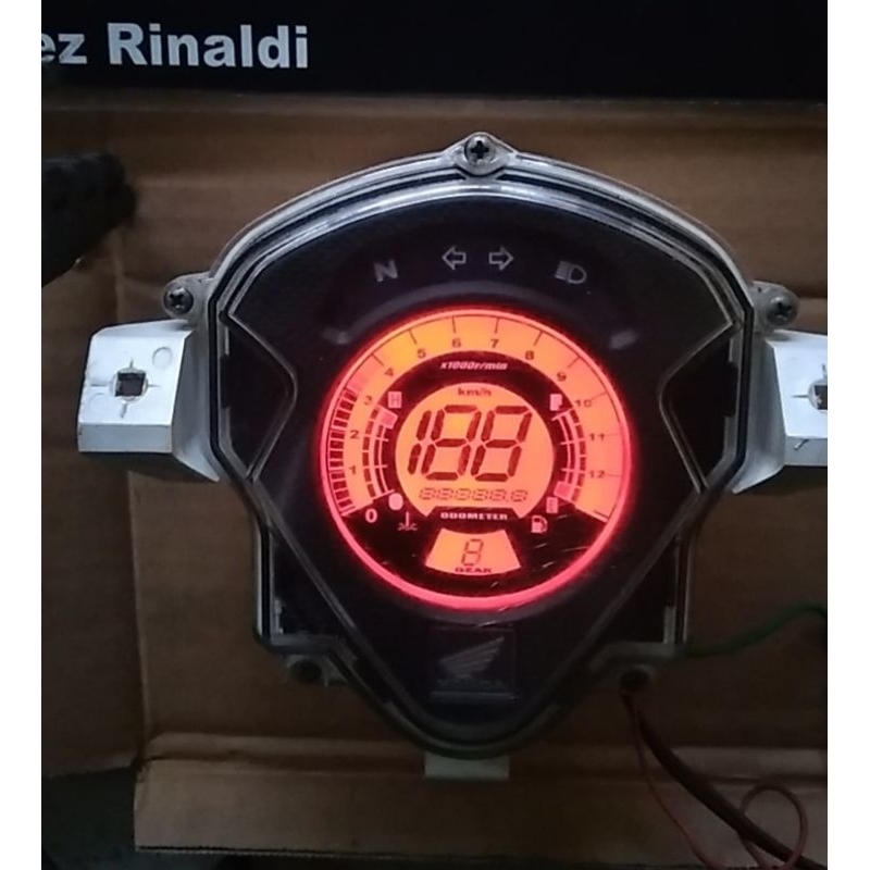 Jual spedometer honda cs1 custom led merah | Shopee Indonesia