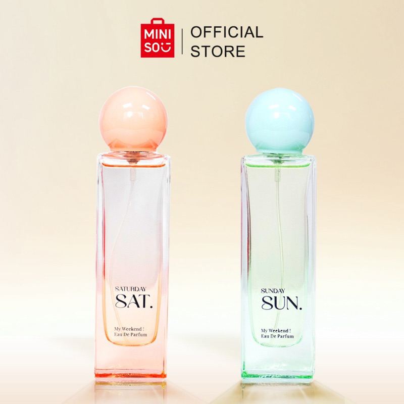Jual MINISO PARFUM WEEKDAY & WEEKEND EDP | Shopee Indonesia