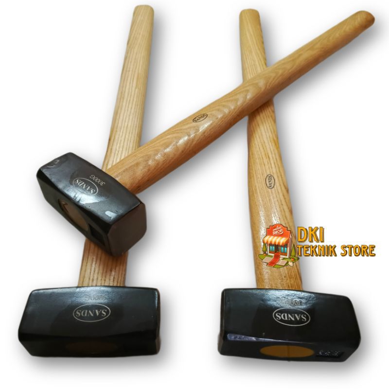 Jual Palu Godam 1 2 3 4 5 6 Kg Sands Sledge Hammer Palu Gagang Kayu ...
