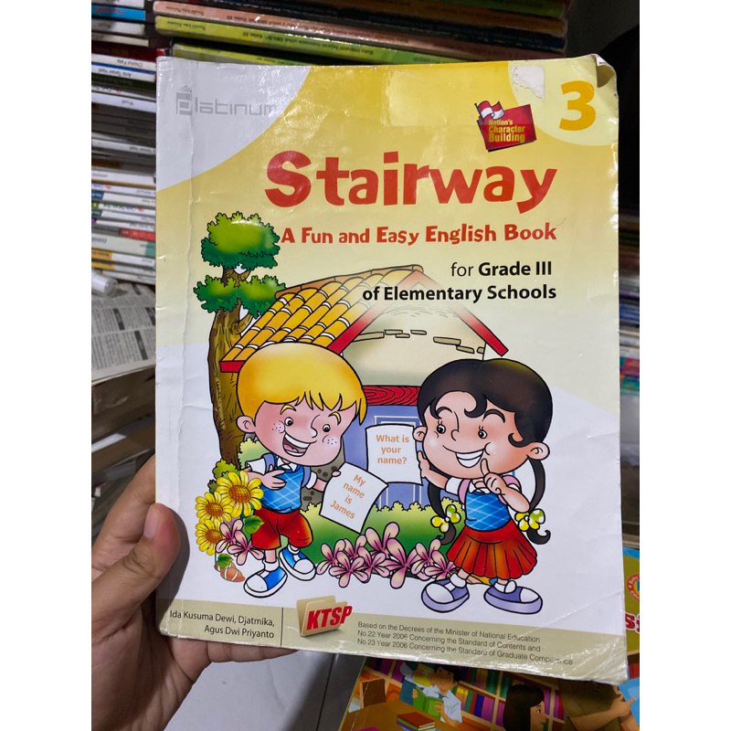 Jual Stairway a fun and easy english book for grade 3 | Shopee Indonesia