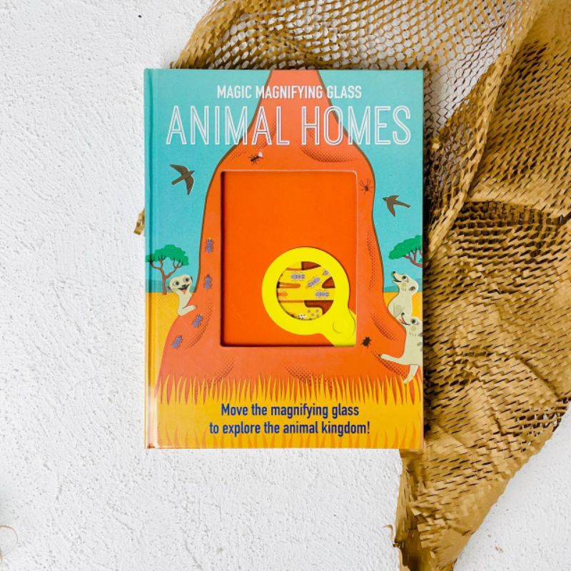 Jual Buku Anak Magic Magnifying Glass Animal Homes | Shopee Indonesia