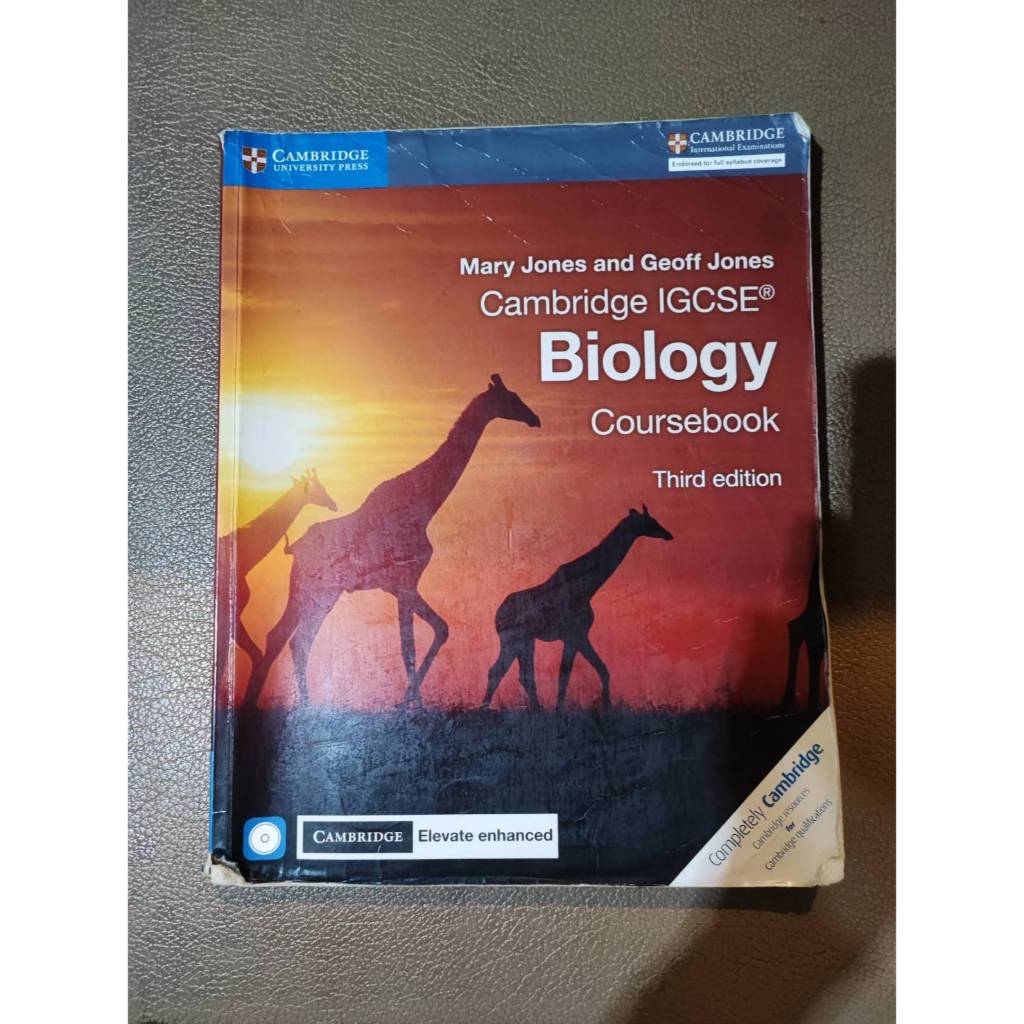 Jual CAMBRIDGE INTERNATIONAL IGCSE BIOLOGY COURSEBOOK 3RD EDITION ...