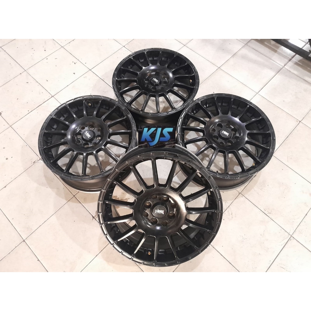 Jual Velg Racing Bekas Rally Look HSR Arrow Ring 17 Pcd 4x100 4x114 Ban R17 Buat Jazz Yaris ...