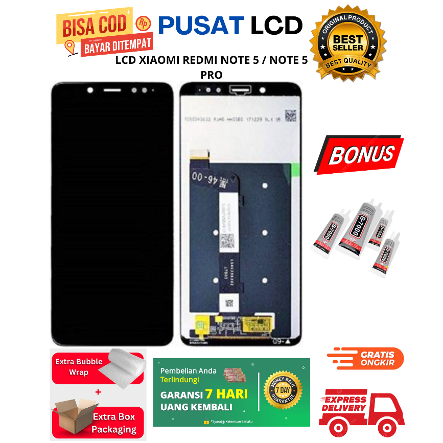 Jual LCD REDMI NOTE 5 / NOTE 5 PRO FULLSET ORIGINAL | Shopee Indonesia