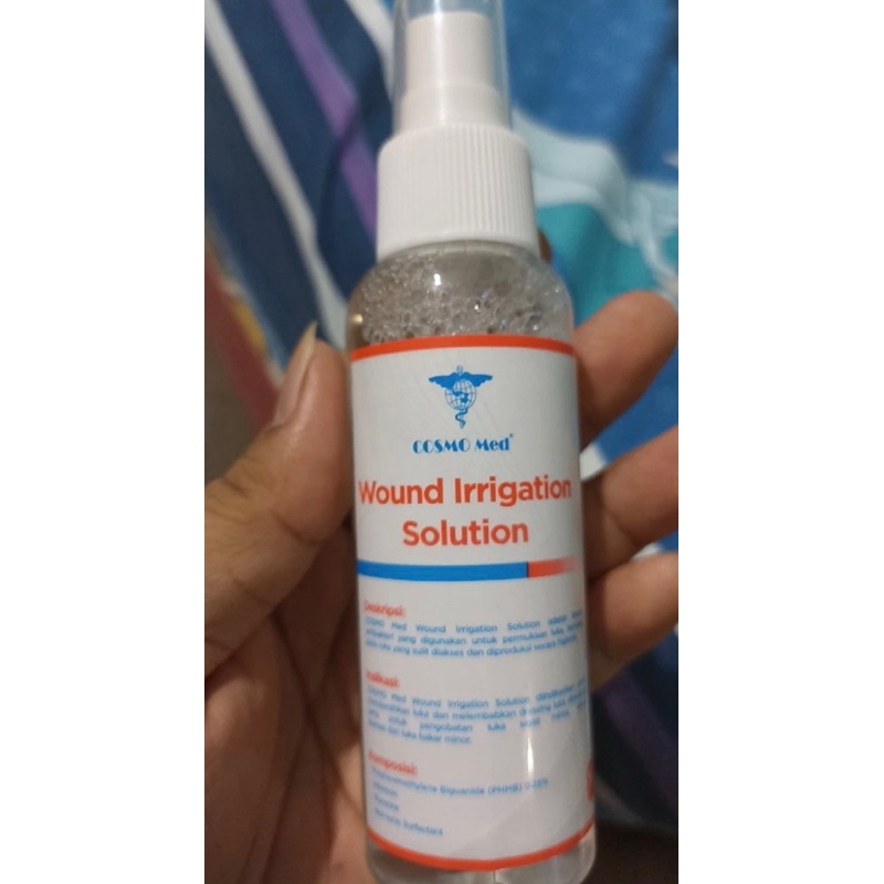 Jual Wound Irrigation Solution 100 Ml Cosmomed Larutan Pencuci Luka Sejenis Prontosan / Killbac ...