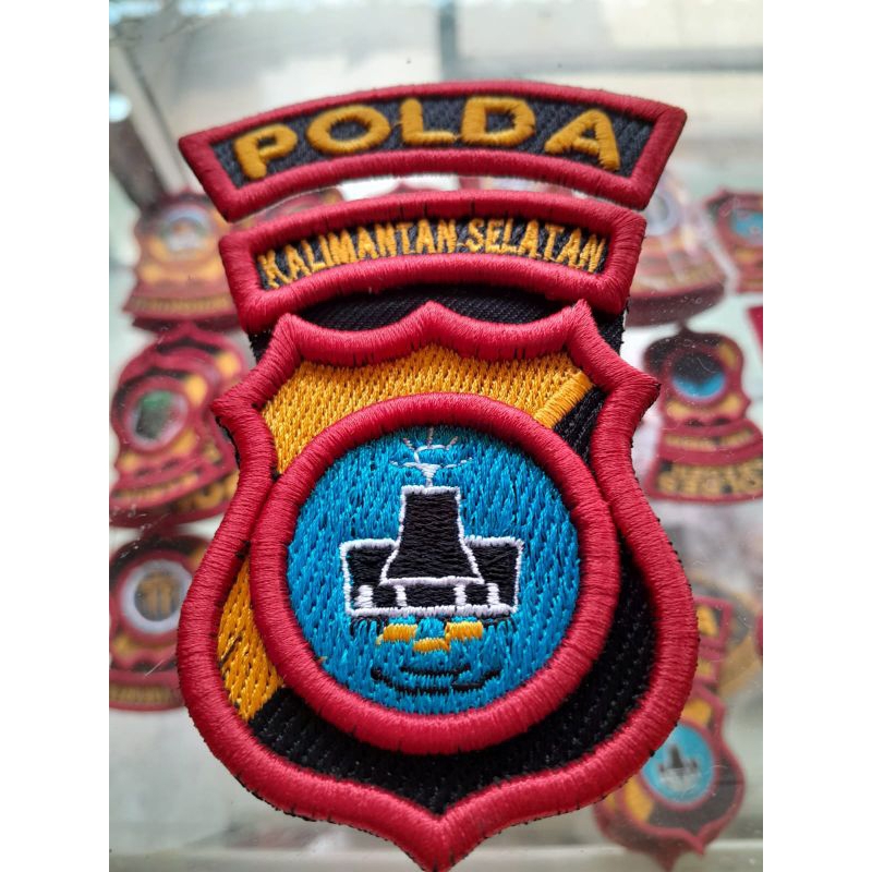 Jual LOGO POLDA KALSEL TIMBUL 3D | Shopee Indonesia