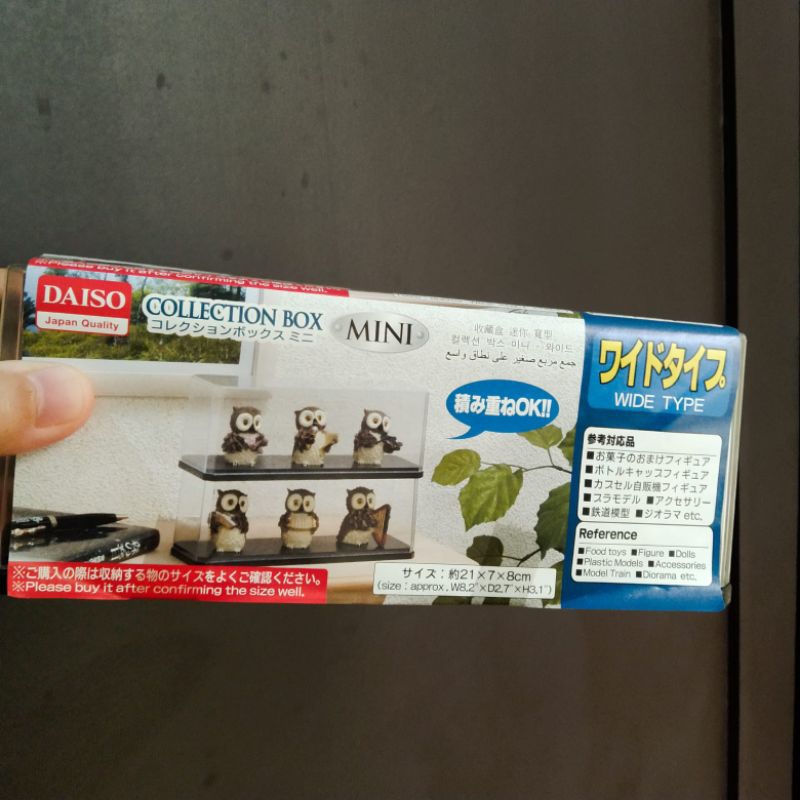 Jual Daiso Display box minifigure display acrylic kotak display ...