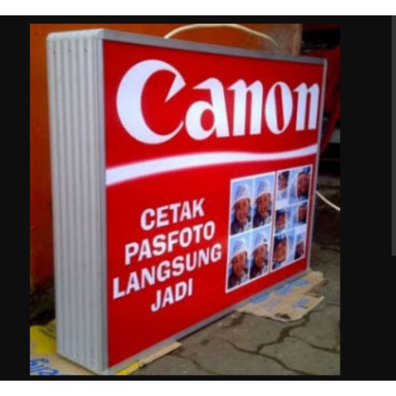 Jual NEONBOX - NEON BOX 2 muka rangka Aluminium ukuran 90cm x 60cm ...