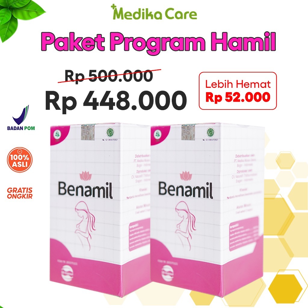 Jual Benamil [Paket lengkap Promil] Benamil Obat Cepat Hamil Pasutri ...