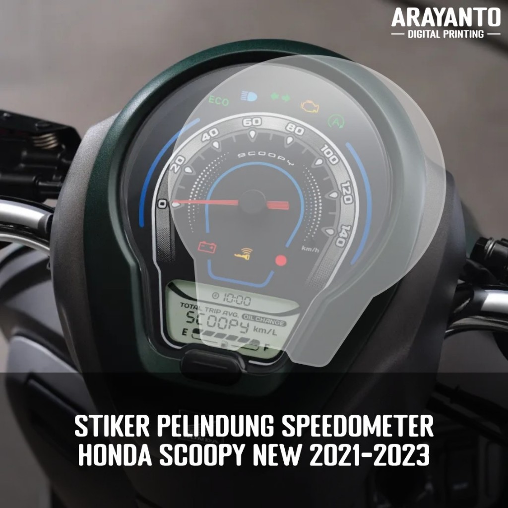 Jual Sticker Pelindung Speedometer Honda Scoopy New 2021 - 2023 Variasi ...