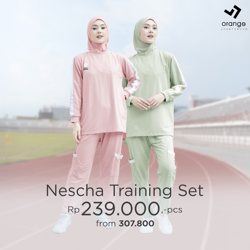 Jual Setelan Baju Olahraga Training Wanita Nescha Sporty Set | Shopee ...
