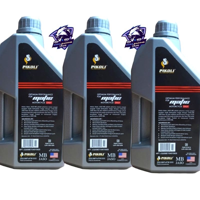Jual OLI MATIC PIKOLI OLI PIKOLI MATIK UKURAN 0,8LITER DAN 1LITER ...