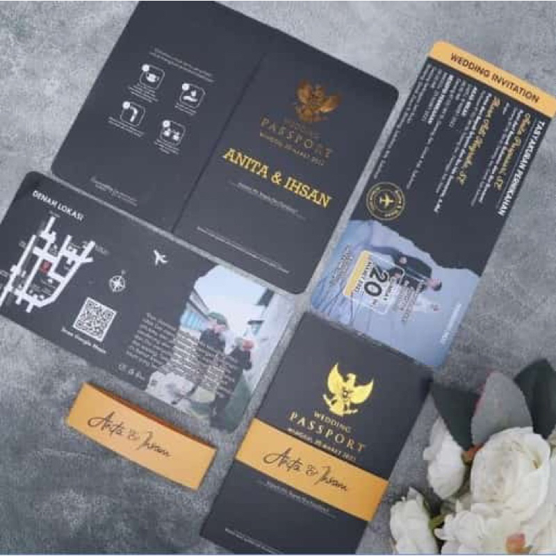 Jual undangan passport 500 pcs | Shopee Indonesia