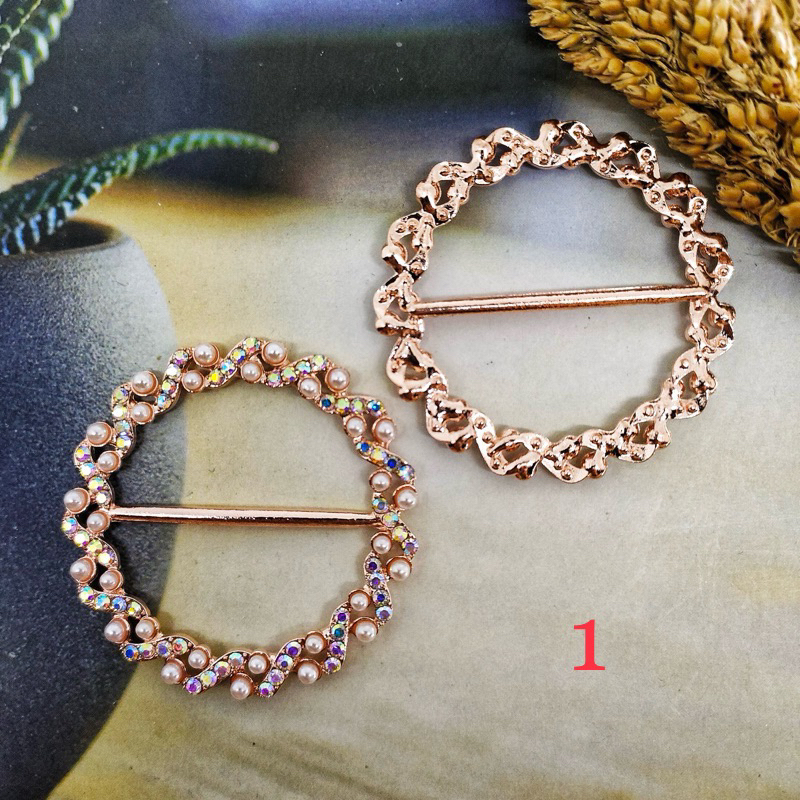 Jual Ring Jilbab / Ring Gesper Hijab/ Ring Hijab Kolong model Gesper ...