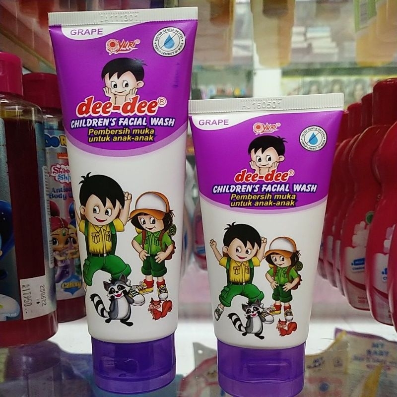 Jual dee-dee children's facial wash grape 50ml dan 100ml | Shopee Indonesia