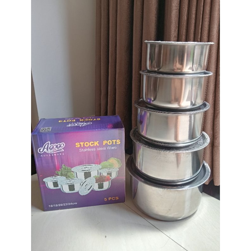 Jual Panci Set India 5 Susun | Shopee Indonesia