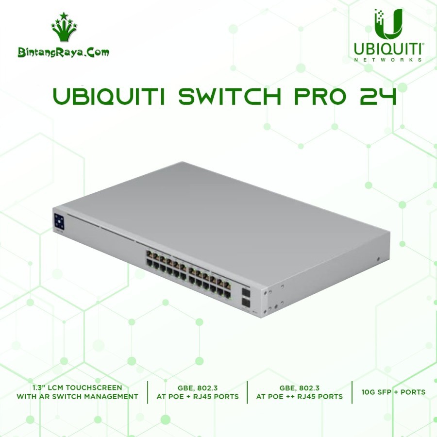 Jual UBIQUITI Switch Pro 24 PoE - USW-Pro-24-PoE | Shopee Indonesia