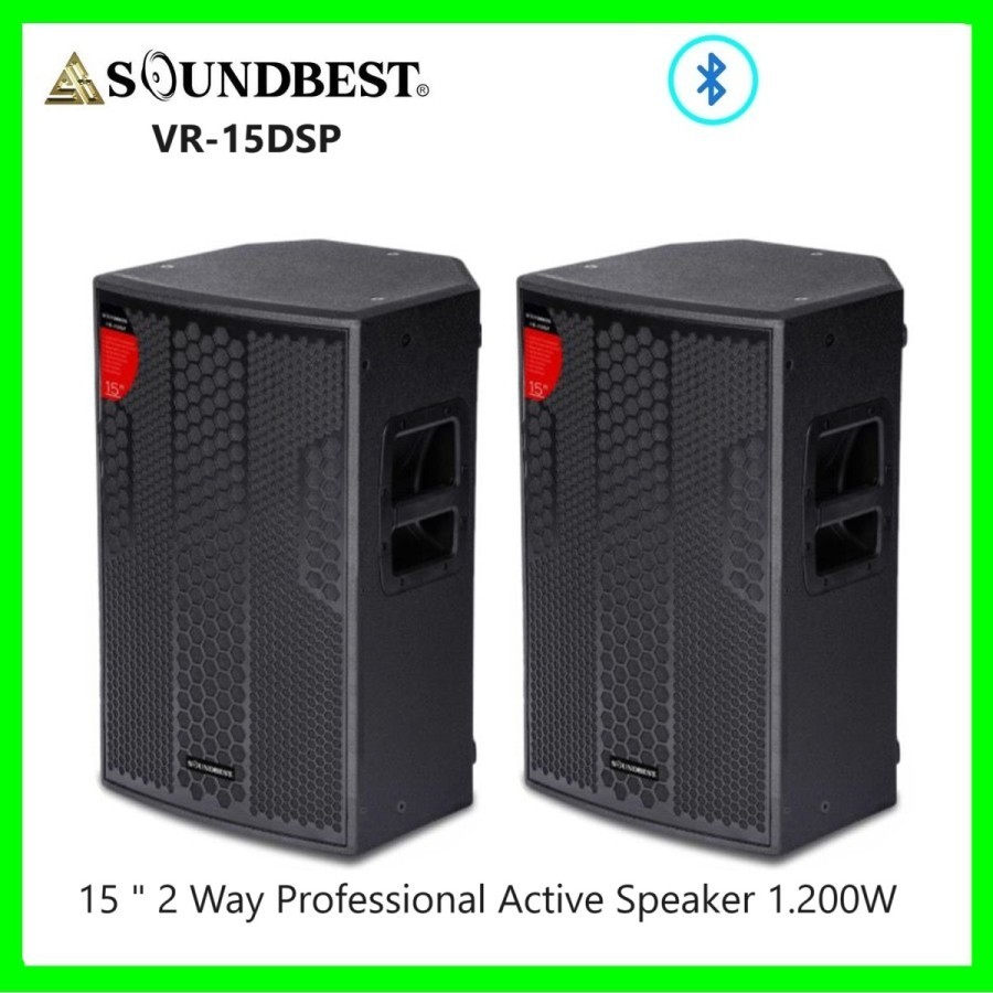 Jual Speaker Aktif 15 Inch Soundbest VR 15 DSP 2 way 1200W | Shopee Indonesia