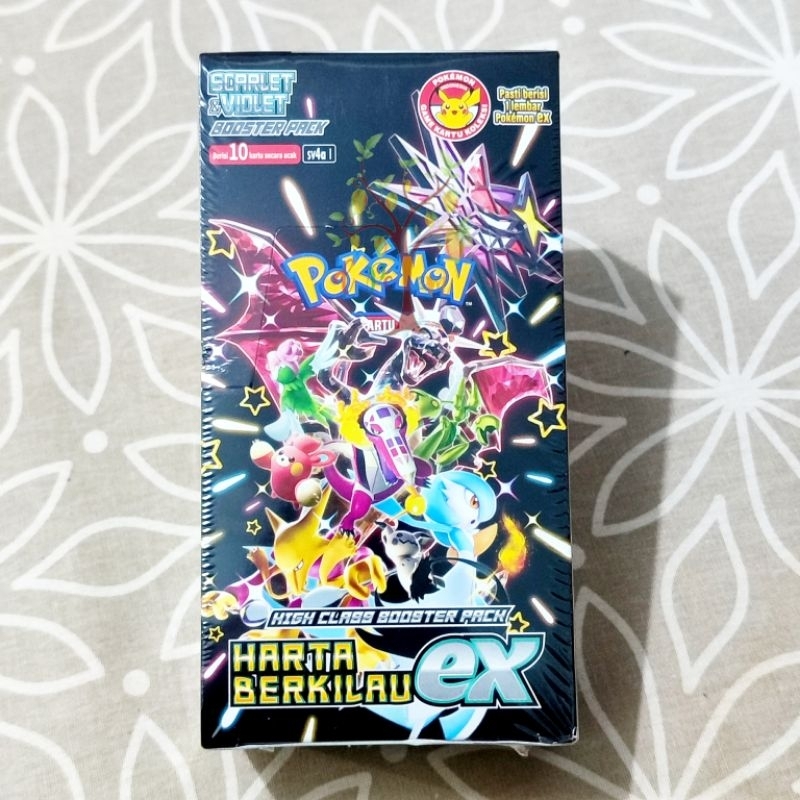 Jual Kartu Pokemon Indonesia - Booster Box Harta Berkilau ex | Shopee Indonesia