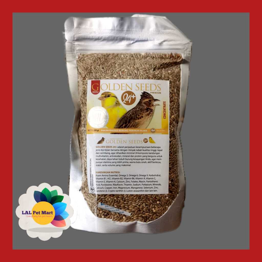 Jual PAKAN BURUNG BRANJANGAN KENARI GOLDEN SEEDS PREMIUM HW | Shopee ...