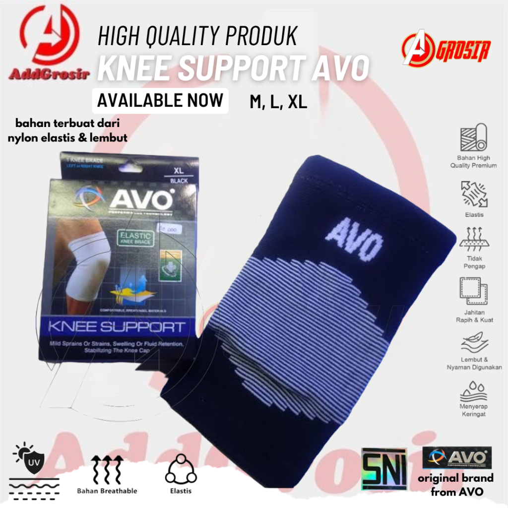 Jual Knee Support AVO / Pelindung Lutut Avo | Shopee Indonesia