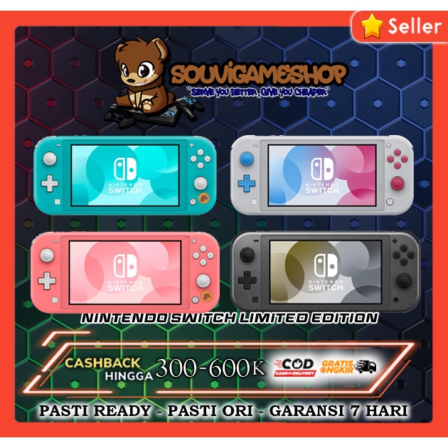 Jual ALL NEW! Konsol Console NS Switch Nintendo Switch LITE Limited ...