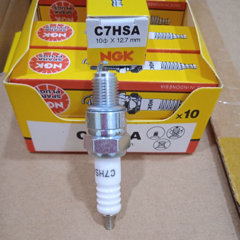 Jual (HARGA UNTUK 10PC) BUSI NGK C7HSA SUPRA GRAND JUPITER VEGA ...