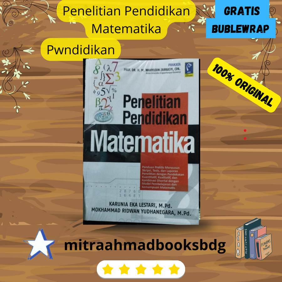 Jual Penelitian Pendidikan Matematika Karunia Eka Lestari Dan Mokhammad Ridwan Yudhanegara RAD ...
