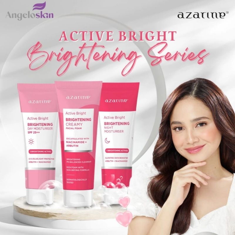 Jual GMR Shop Azarine Active Bright Series | Day Moisturizer | Night ...