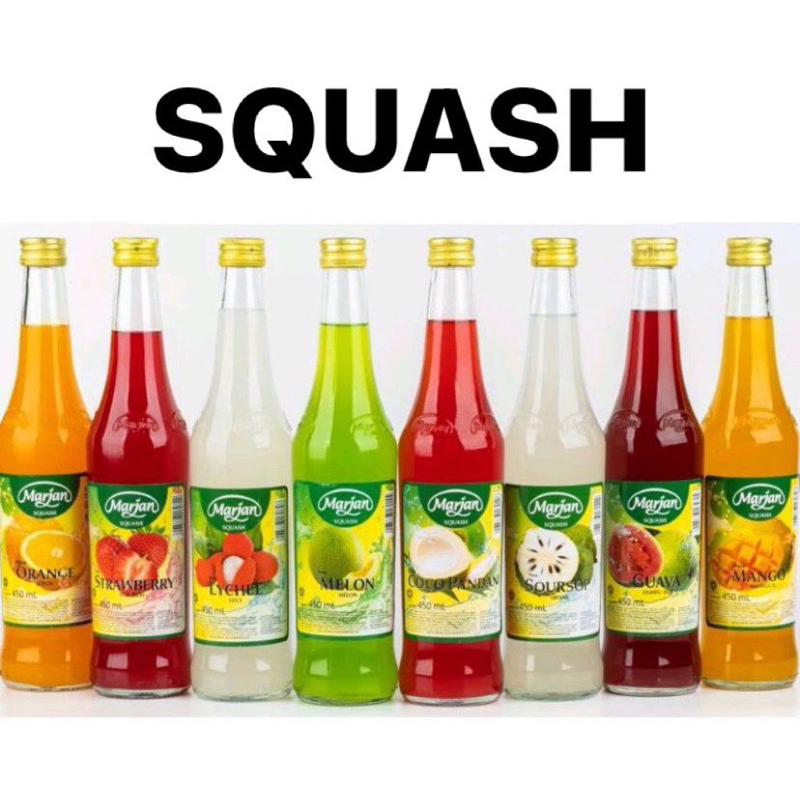 Jual Sirup Marjan SQUASH Mangga Sirsak Guava Leci Strawberry Orange ...