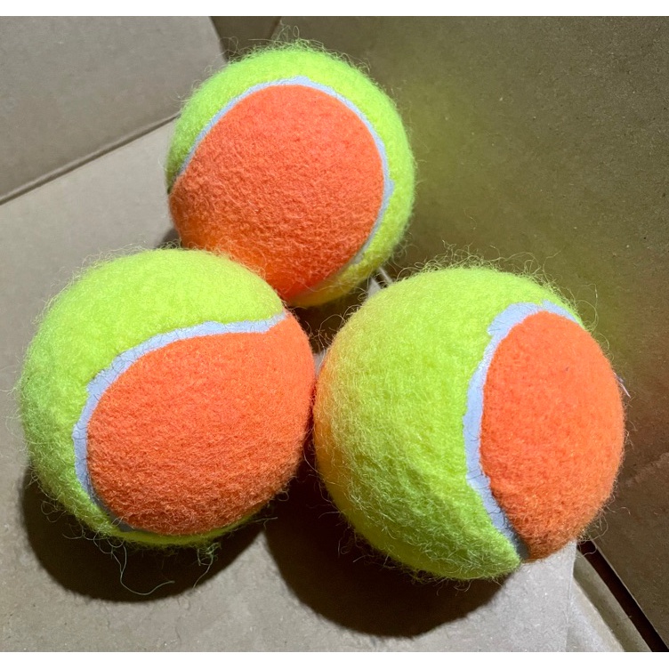 Jual Super Ulasan BOLA TENIS LAPANGAN SOFTEMPUK WARNA ORANGESTABILO ...