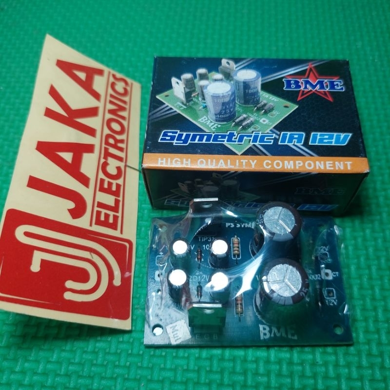 Jual Kit Power Supply Simetric Simetris 1A Output 12V CT BME | Shopee ...