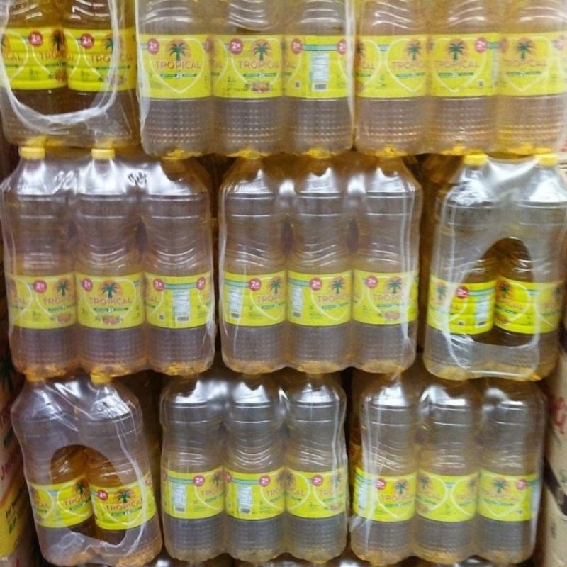 Jual MINYAK TROPICAL 2 LITER BOTOL 1 KRAT ISI 6 BOTOL | Shopee Indonesia