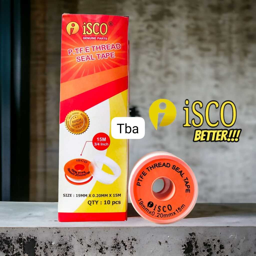 Jual TBA jumbo / Sealtape Seal Tape Besar 15 meter PTFE ISCO Sealtape ...