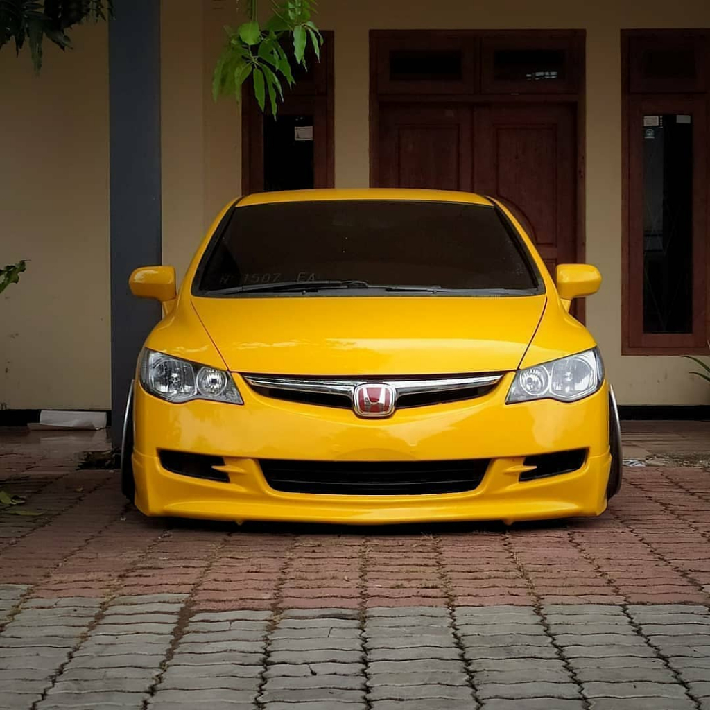 Jual Bodykit Honda Civic Fd Mugen 2006-2008 Body Kit (Bahan Duraflex, Warna Foxy, Full Set ...