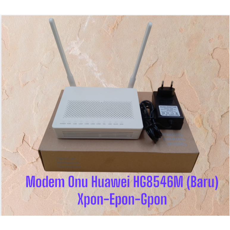 Jual Modem Onu Huawei HG8546M (Barang Baru) Xpon-Epon-Gpon | Shopee ...