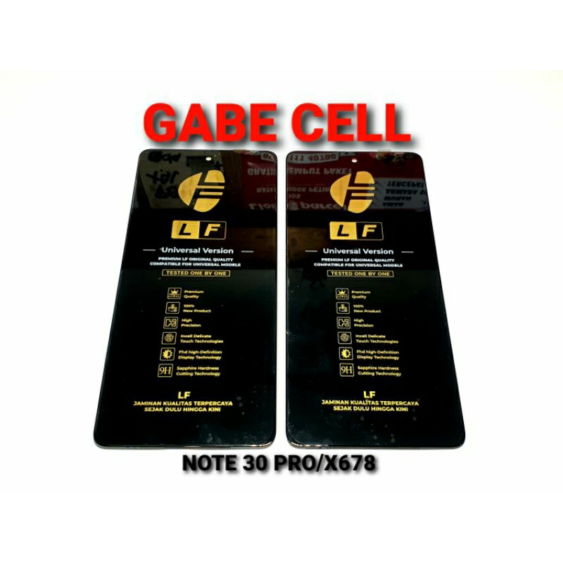 Jual LCD INFINIX NOTE 30 PRO/X678 FULLSET TOUCHSCREEN INCELL/SUPER/OLED ...