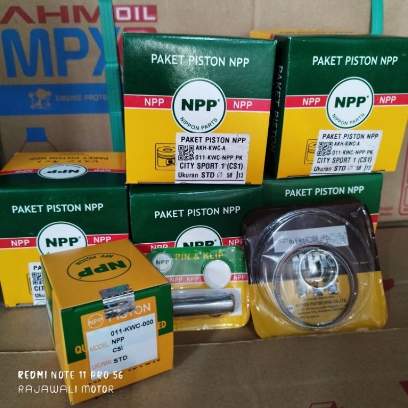 Jual 011-KWC-NPP piston / seher kit CS1 NPP original | Shopee Indonesia