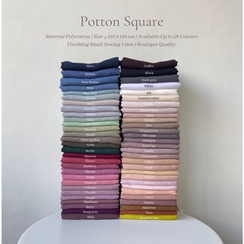 Jual Bella Square/PattonSquare Premium 110x110cm | Shopee Indonesia