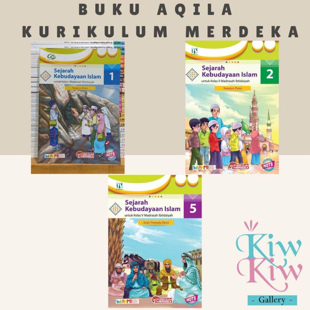 Jual Buku Sejarah Kebudayaan Islam (SKI) Kelas 1, 2, 3, 4, 5, 6 Madrasah Ibtidaiah (MI ...