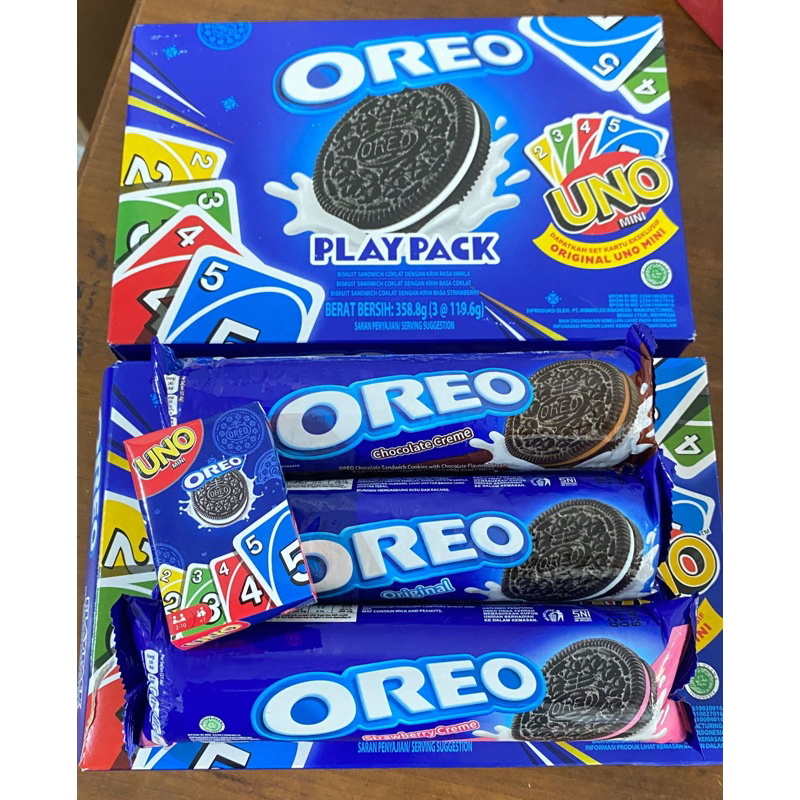 Jual oreo playpack isi 3+ kartu uno | Shopee Indonesia