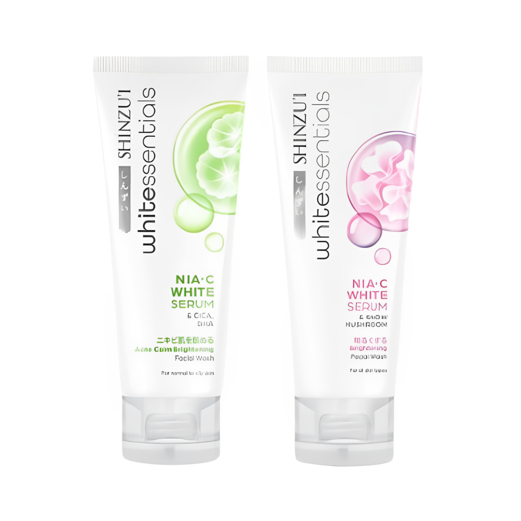 Jual Shinzui Whitessentials Double Brightening Facial Wash - 80ml ...